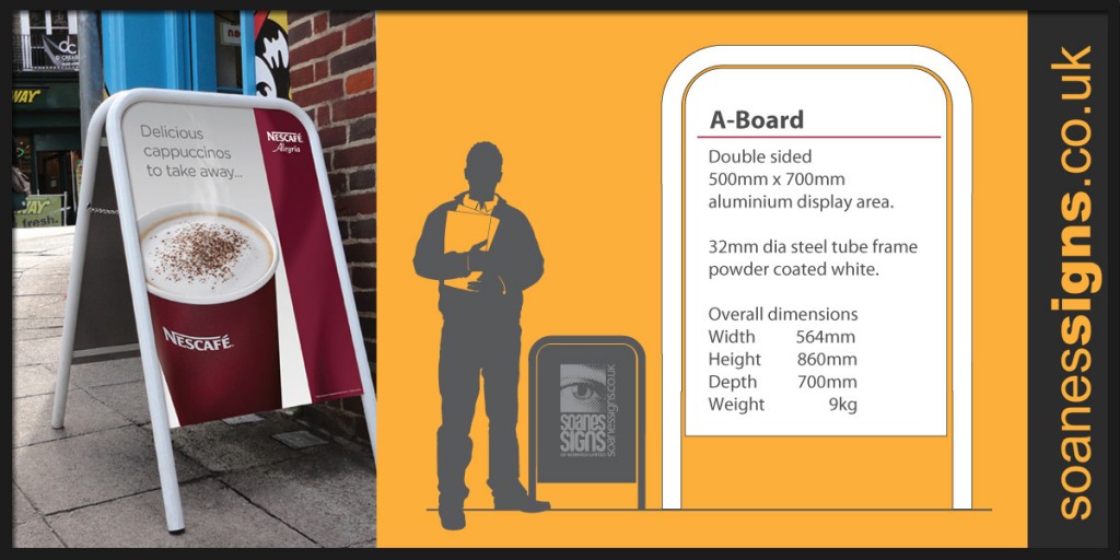 Pavement Signs | Soanes Signs of Norwich