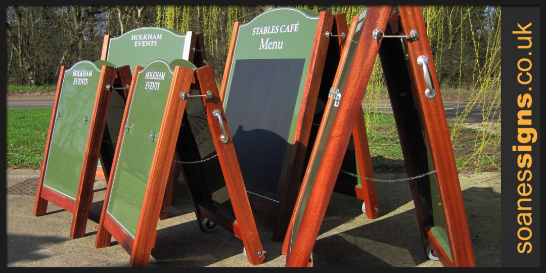 Pavement Signs | Soanes Signs of Norwich