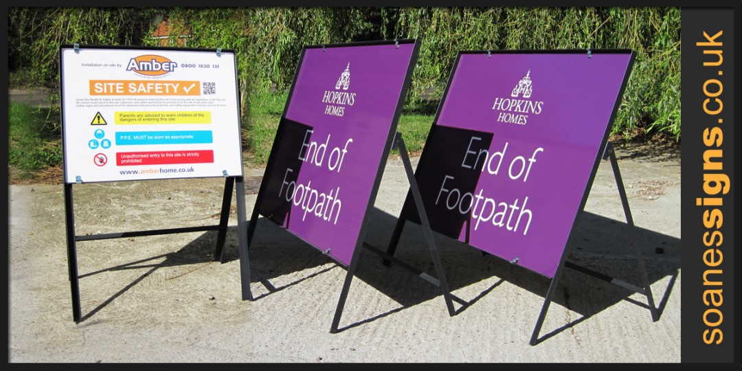 Pavement Signs | Soanes Signs of Norwich